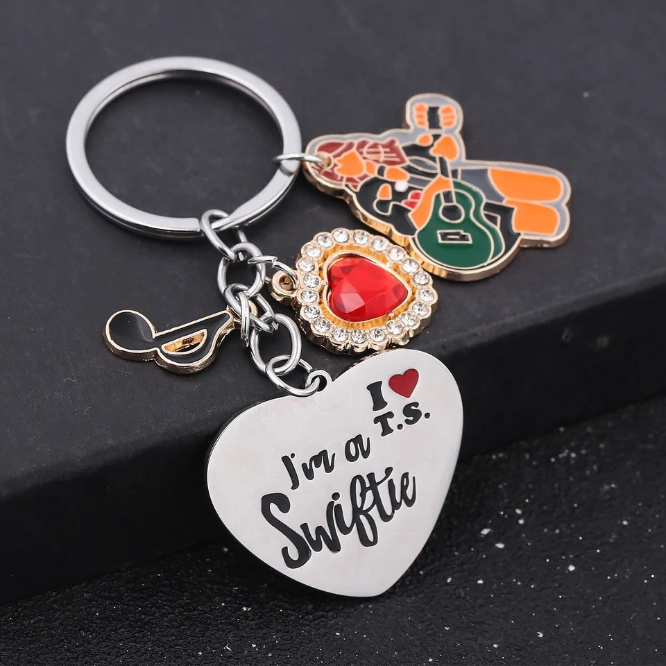 Buy Taylor Swift Multi Token Keychain - The Peppy Store