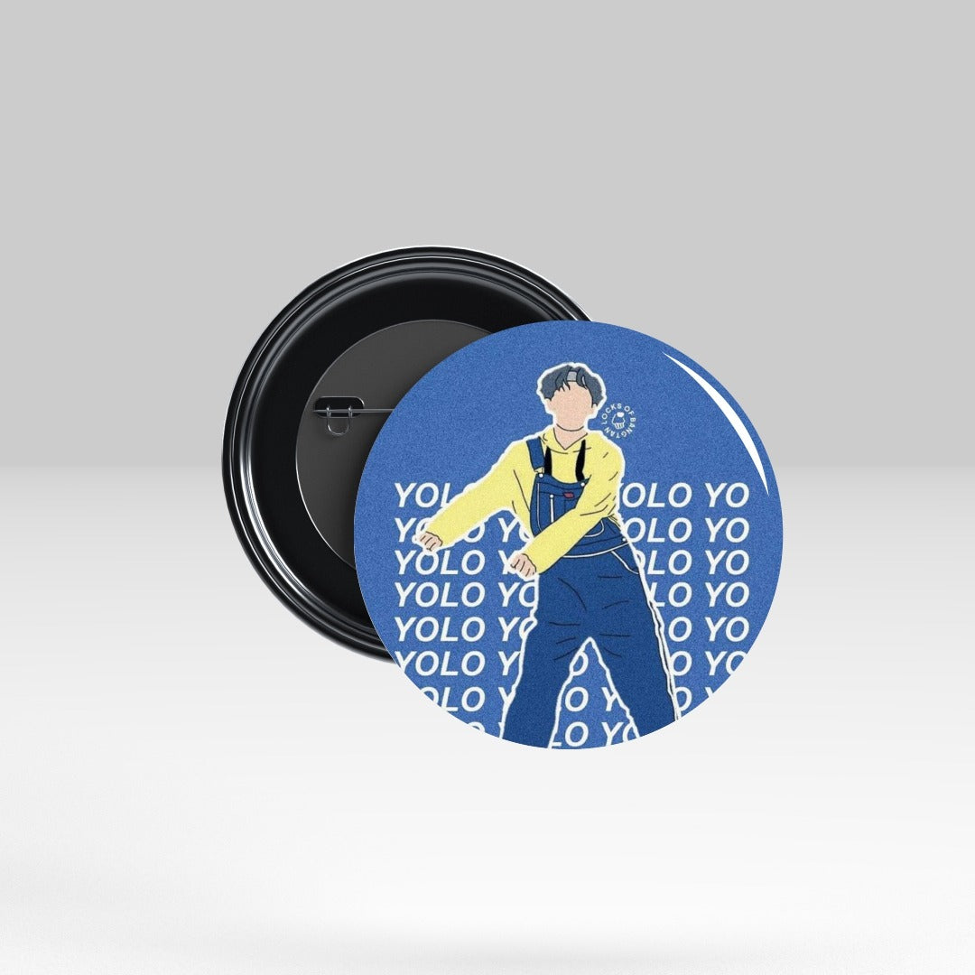 Buy Yolo Badge - The Peppy Store