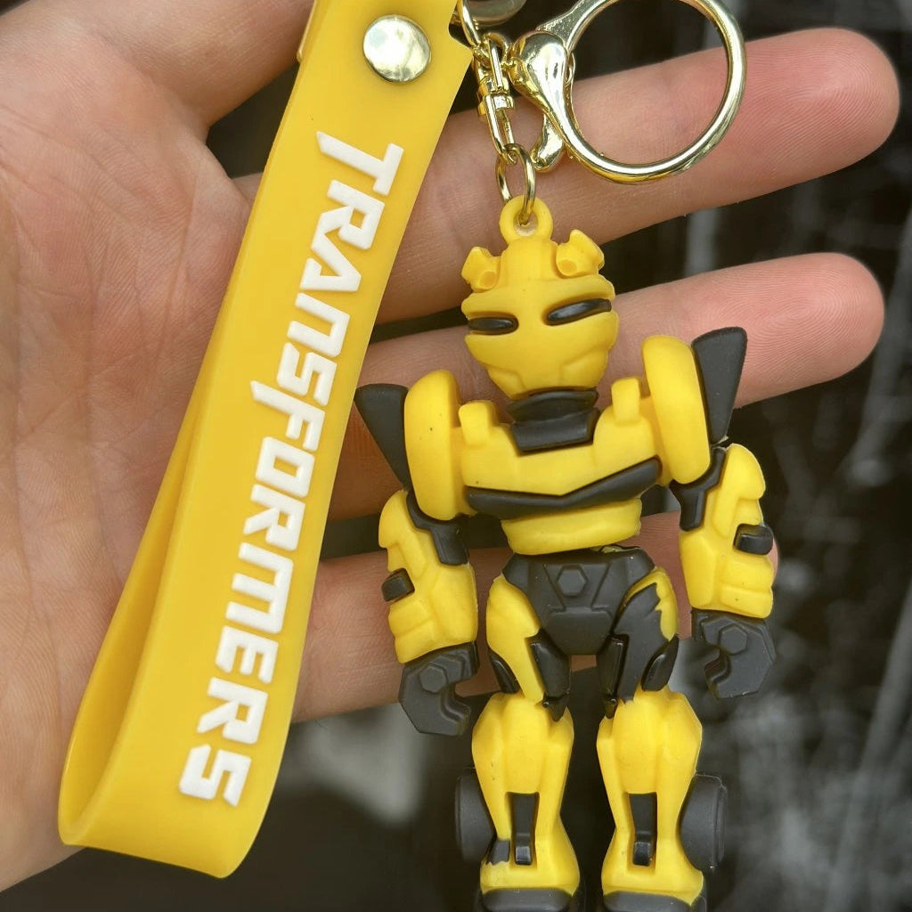 Buy Transformers 3D Silicon Keychains With Bagcharm And Strap ( Choose ...
