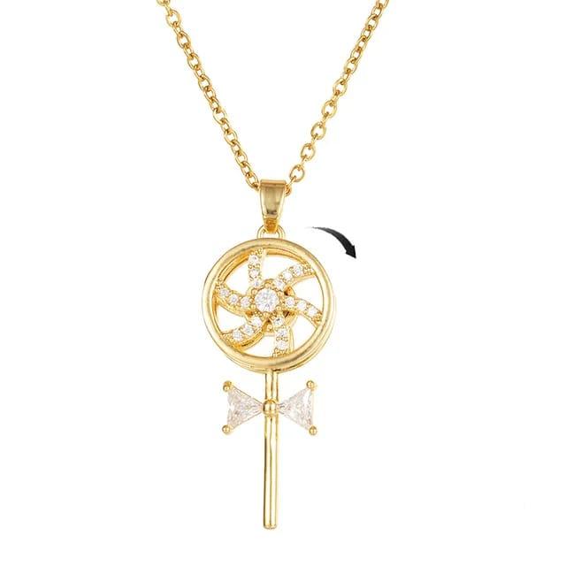 Buy Rotating Pendant Necklace- The Peppy Store – ThePeppyStore