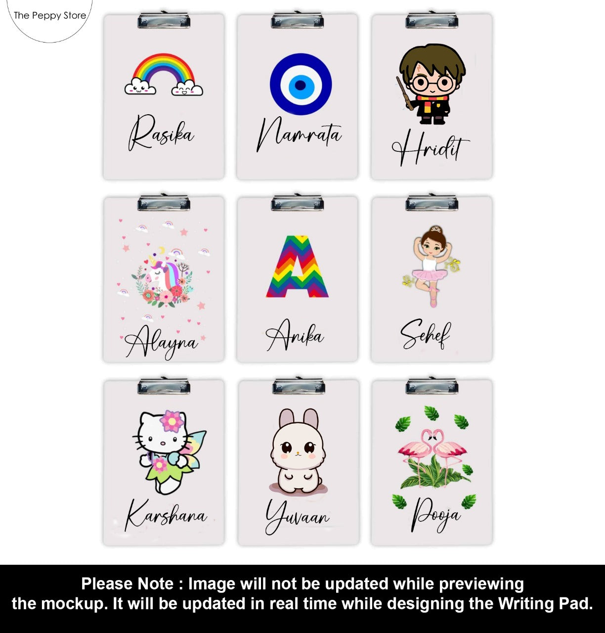 Buy Personalised Exam Writing Pad (No Cod Allowed On This Product ...