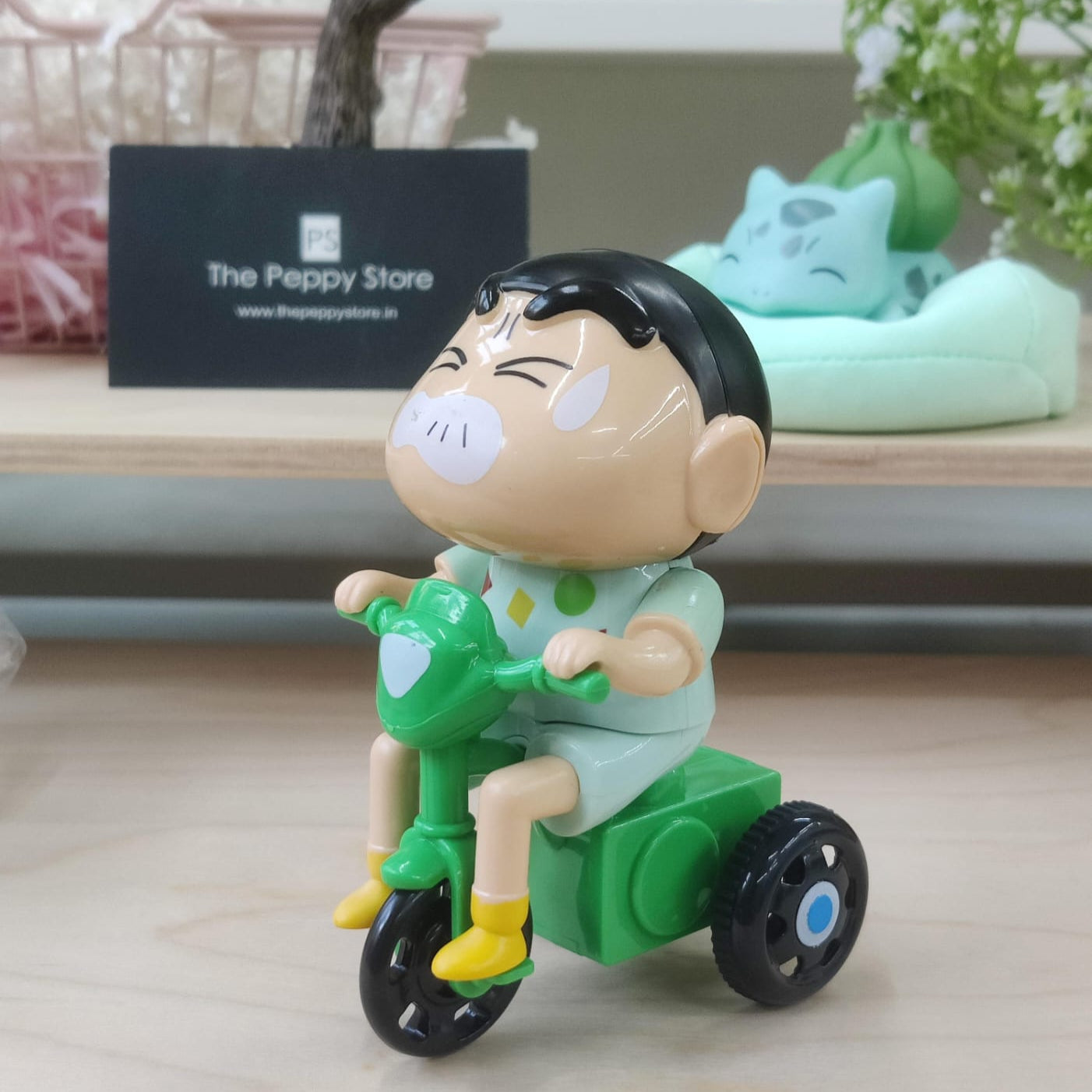 Buy Cute Shinchan Movable Toy Figure - The Peppy Store