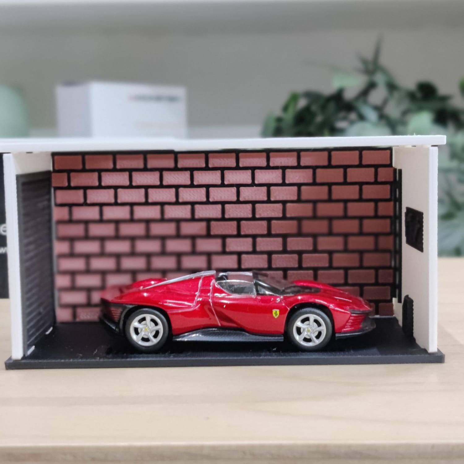 Buy Luxury Miniature Car Showroom Decor Diecast Organizers for 1:64 ...
