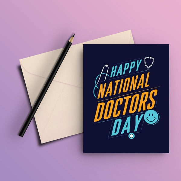 Buy Happy Doctor's Day Greeting Card - The Peppy Store