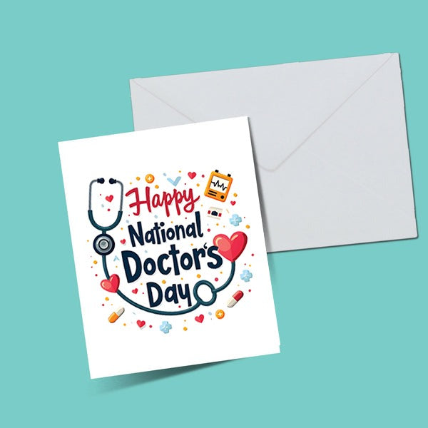 Buy Happy Doctor's Day Greeting Card - The Peppy Store