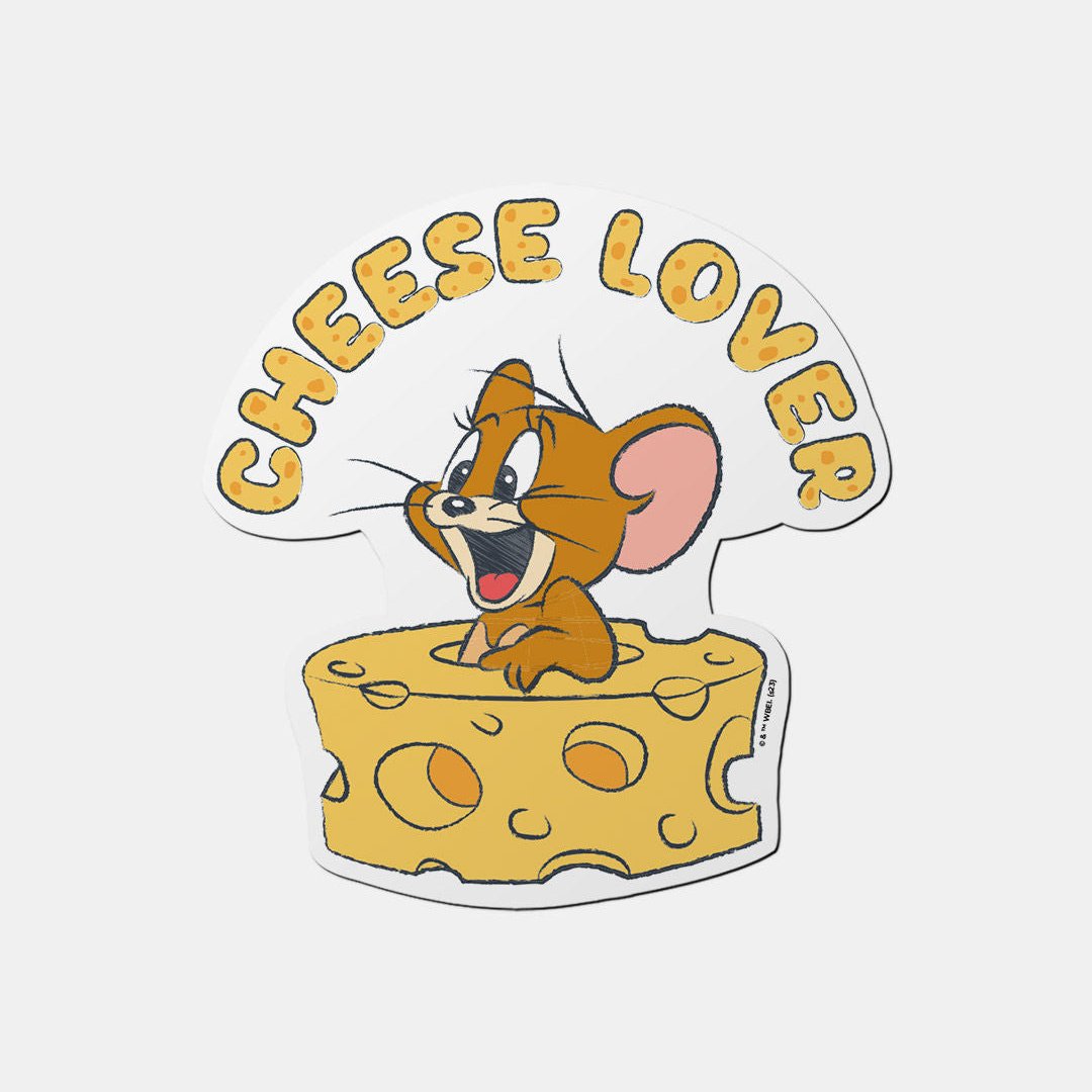 Buy Tom And Jerry - Cheese Lover Jerry Fridge Magnet - The Peppy Store