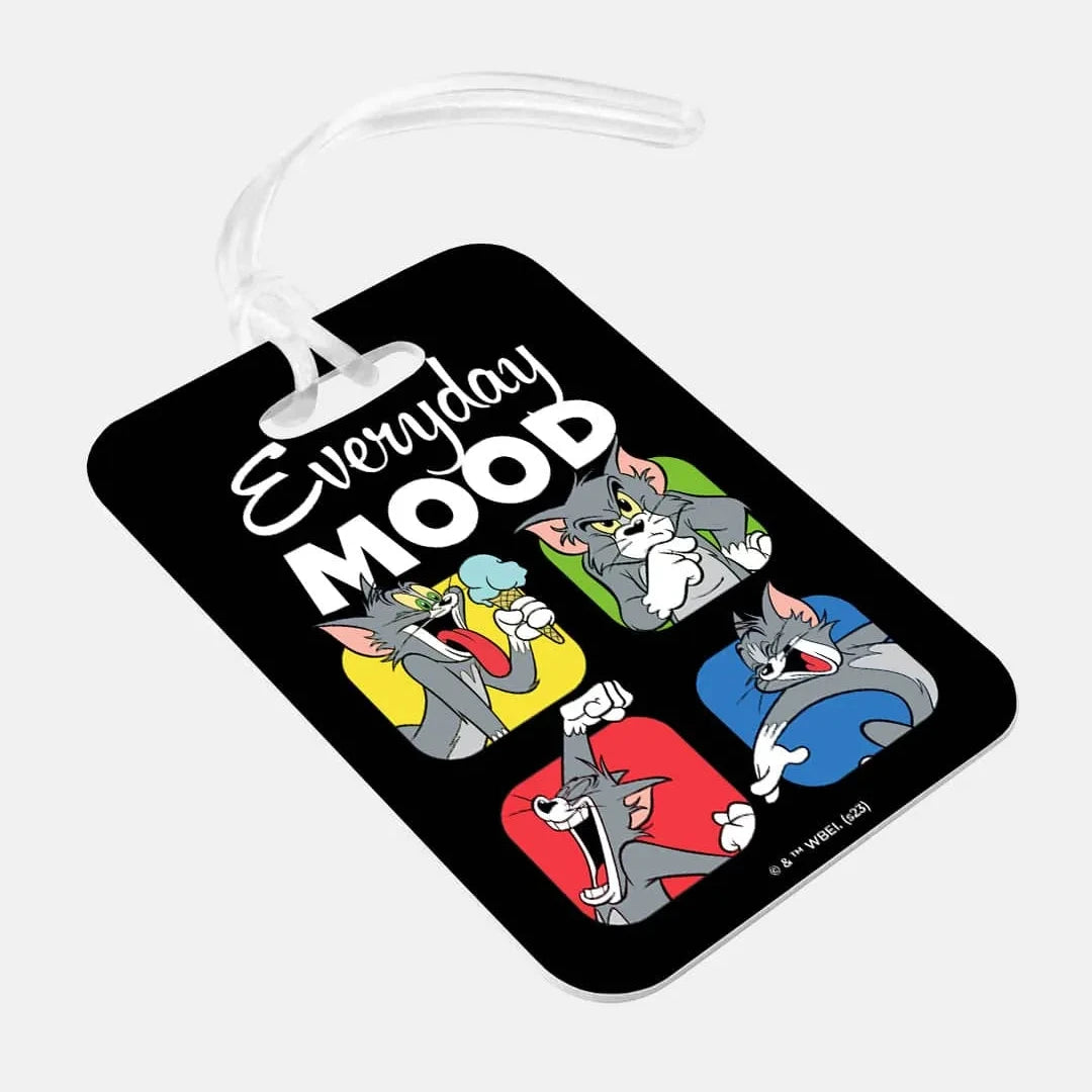 Buy Tom And Jerry - Tom's Everyday Mood Luggage Tag - The Peppy Store