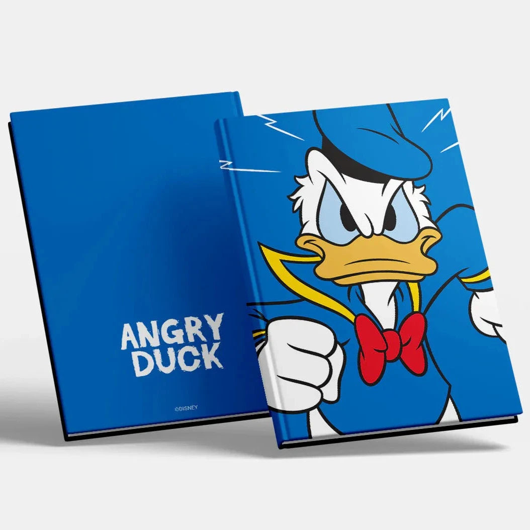 Buy Angry Donald Duck Hardbound Diary - The Peppy Store