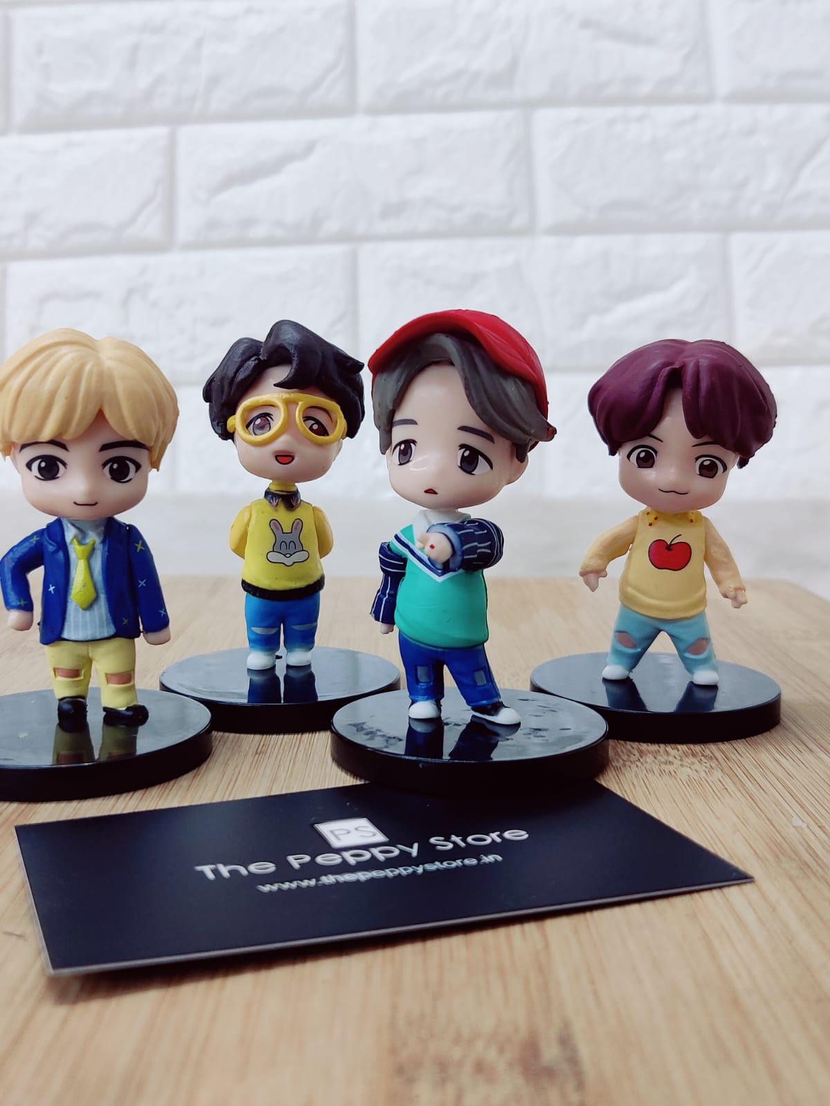 BTS Tiny Tan Miniature Set of 4